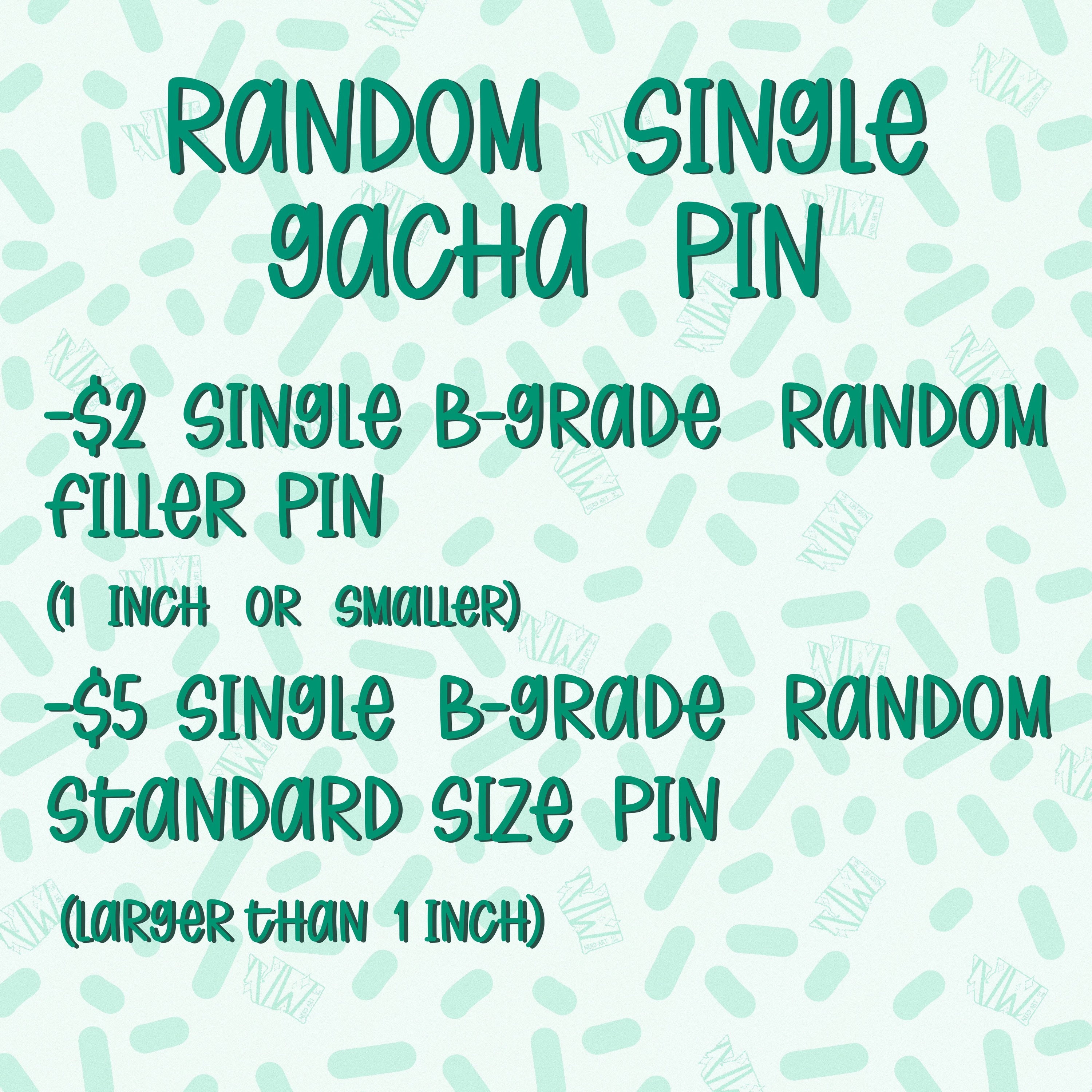 Gacha Enamel Pins - Etsy