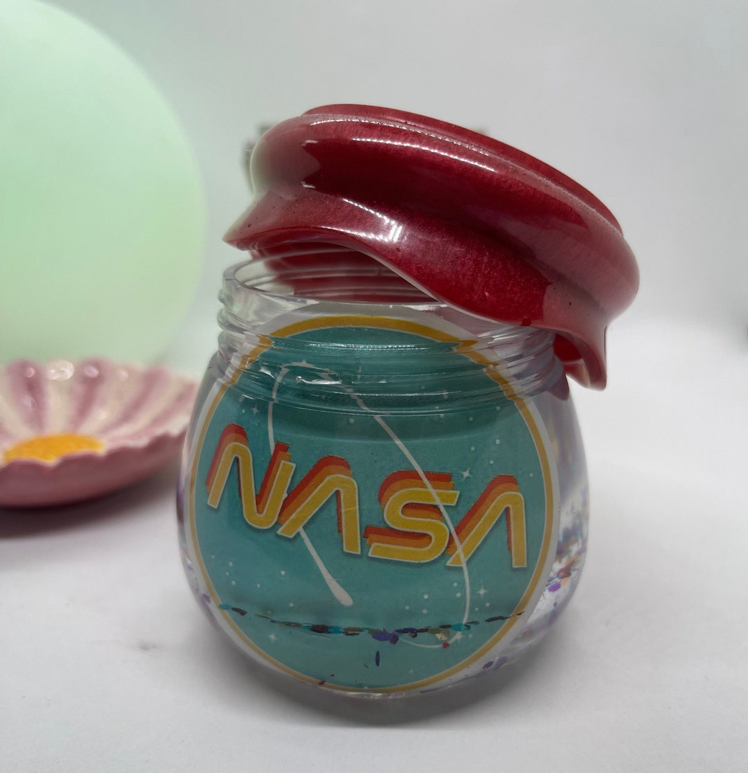 Resin Storage Jar, Stash Jar, Space Decor, NASA, Unique Home Decor ...