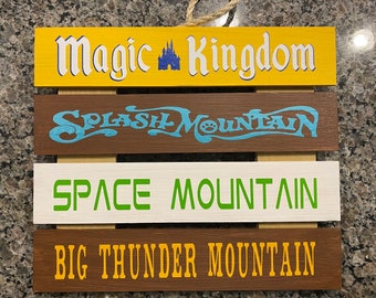 Magic Kingdom Plaque - Etsy