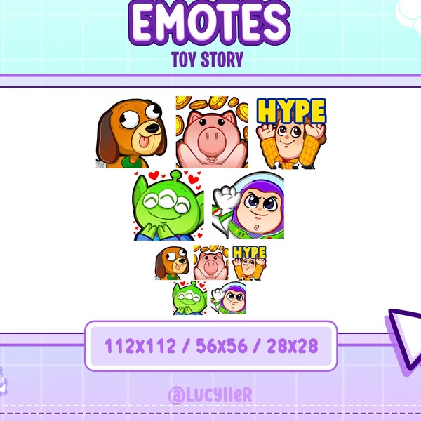Emote for Streamer Static Emote Animated Emote Twitch Emote Discord ...
