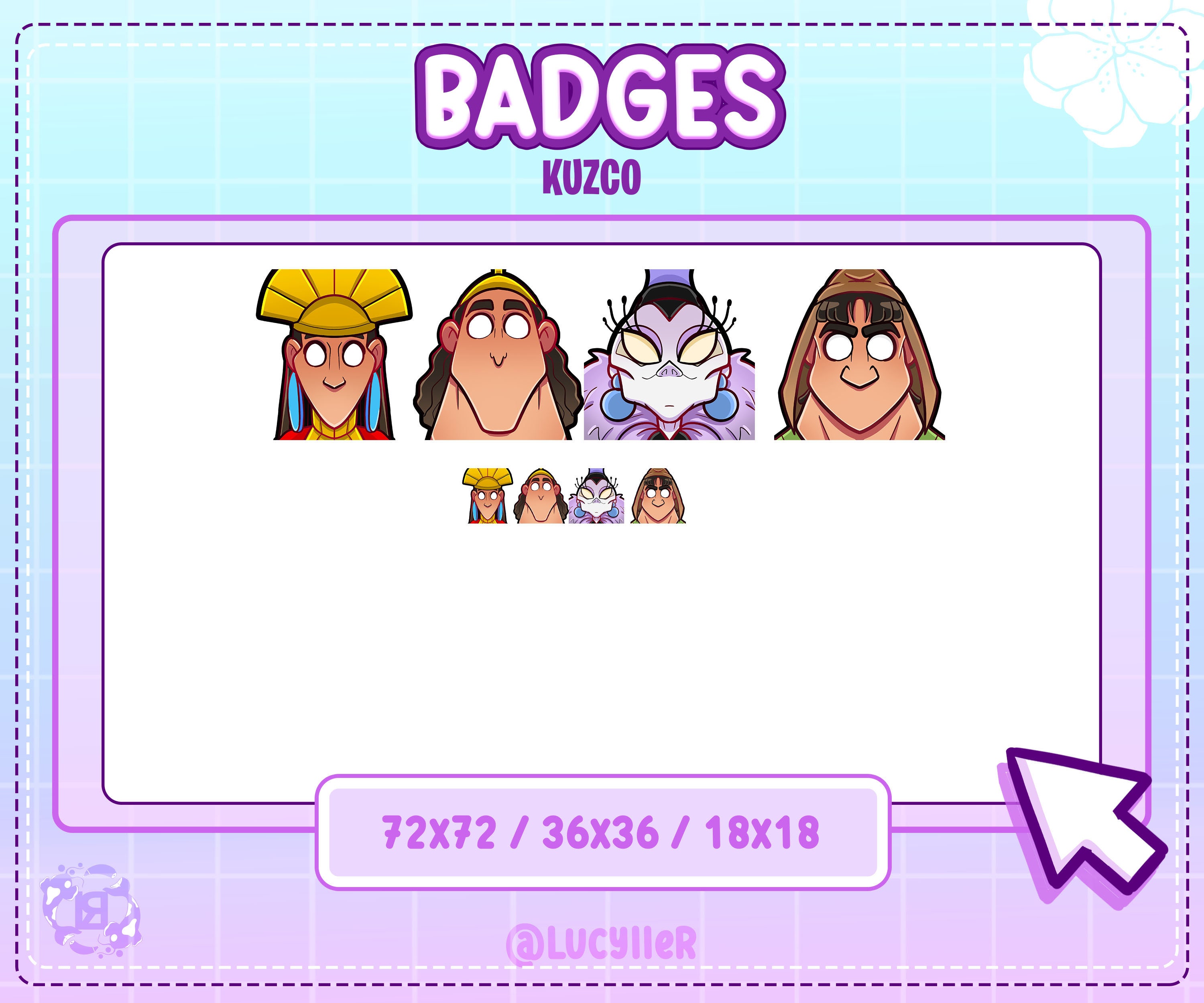 Emperor Badges Twitch Kick - Etsy