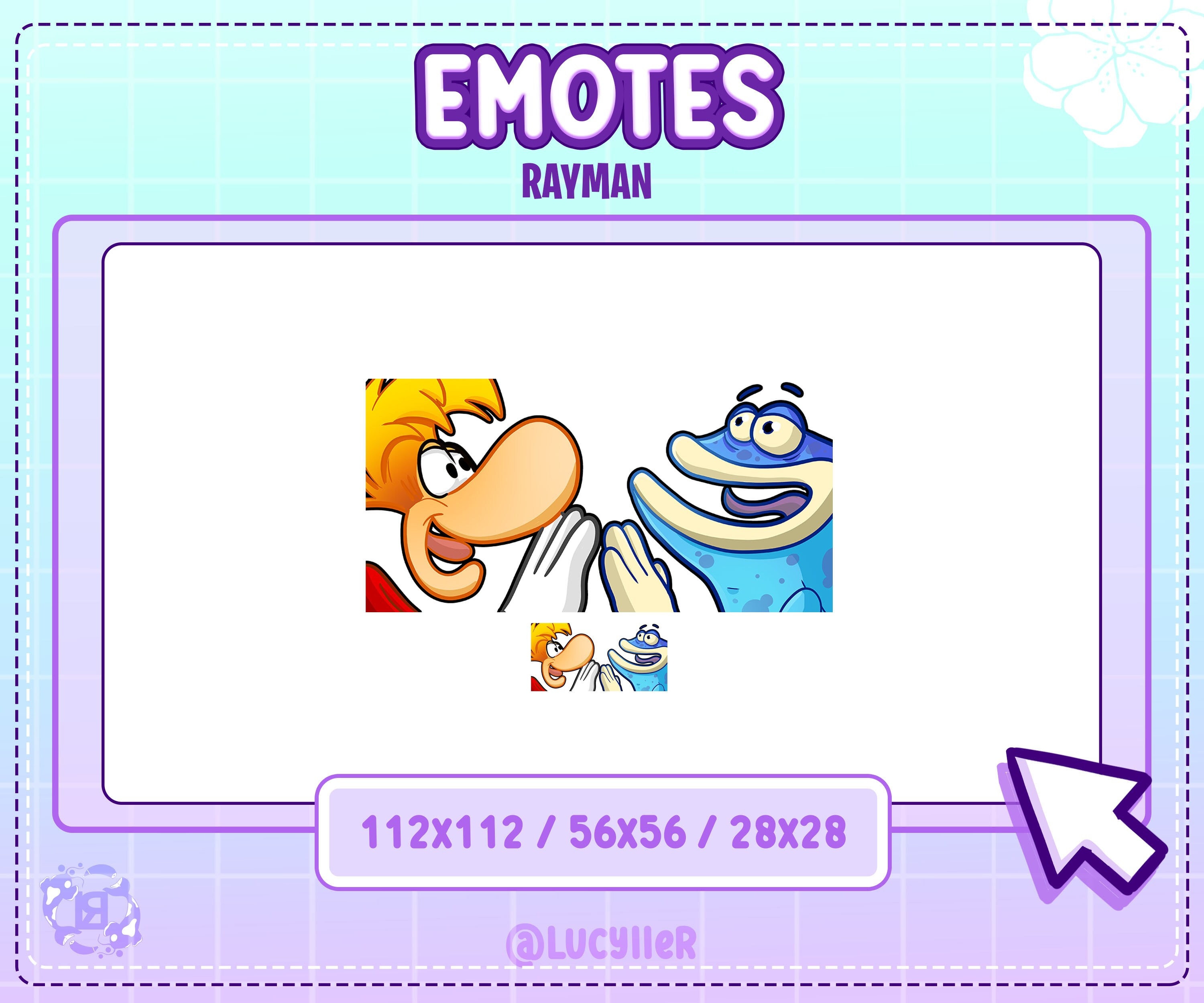 Emotes Duo Video Game Arcade Adventure - Etsy