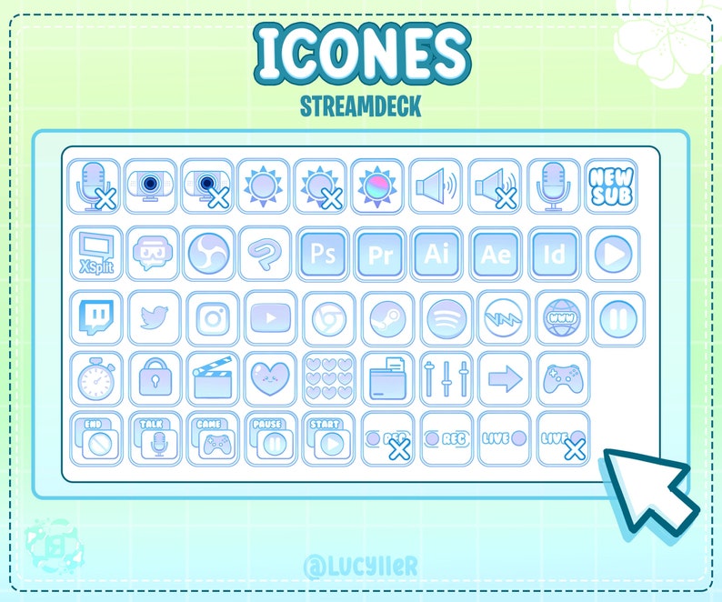 Icons / Streamdeck Twitch Apps Discord Blue - Etsy
