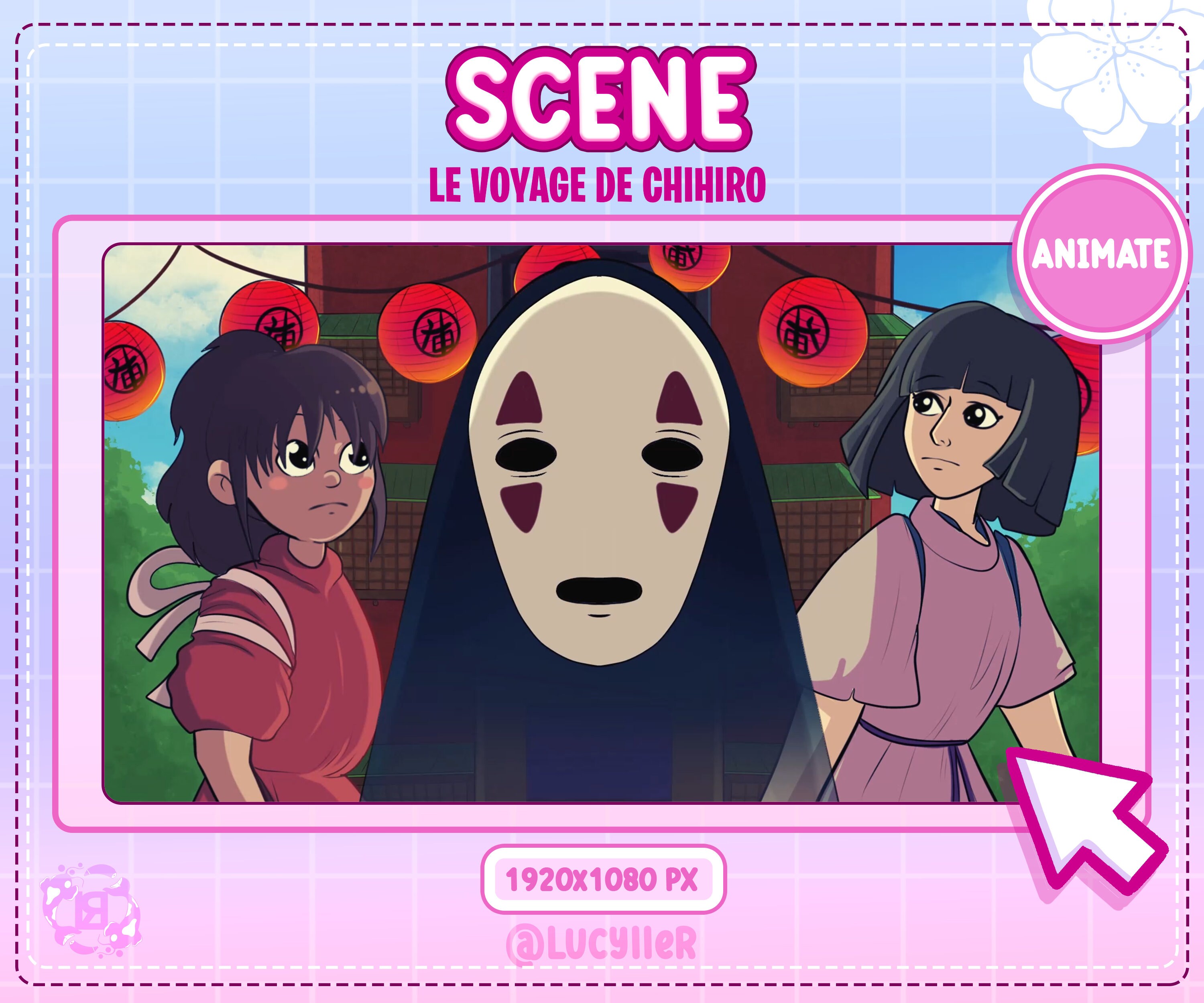 Scene Twitch Chihiro - Etsy