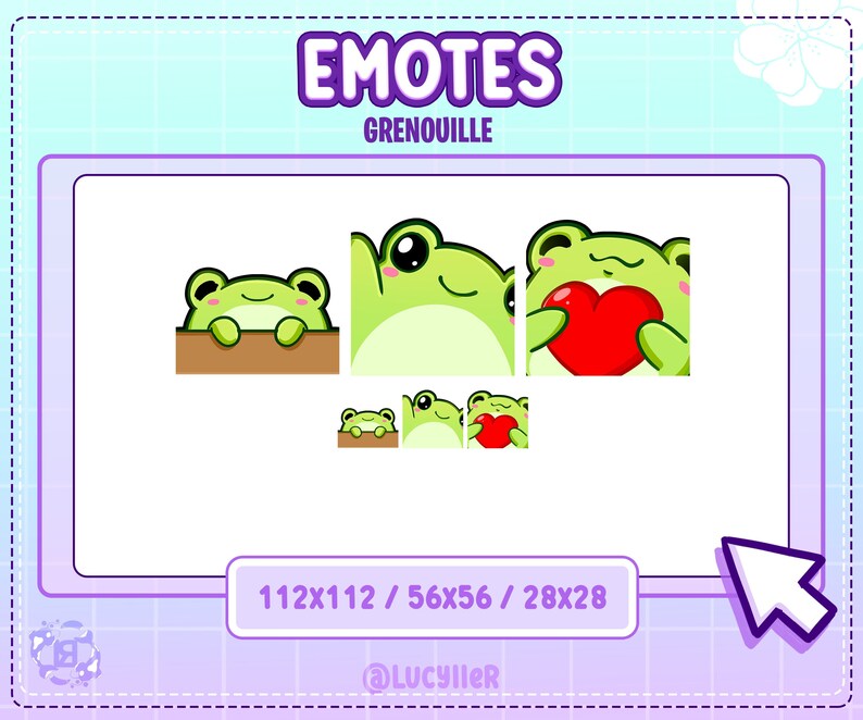 Twitch Emotes and Frog Discord - Etsy