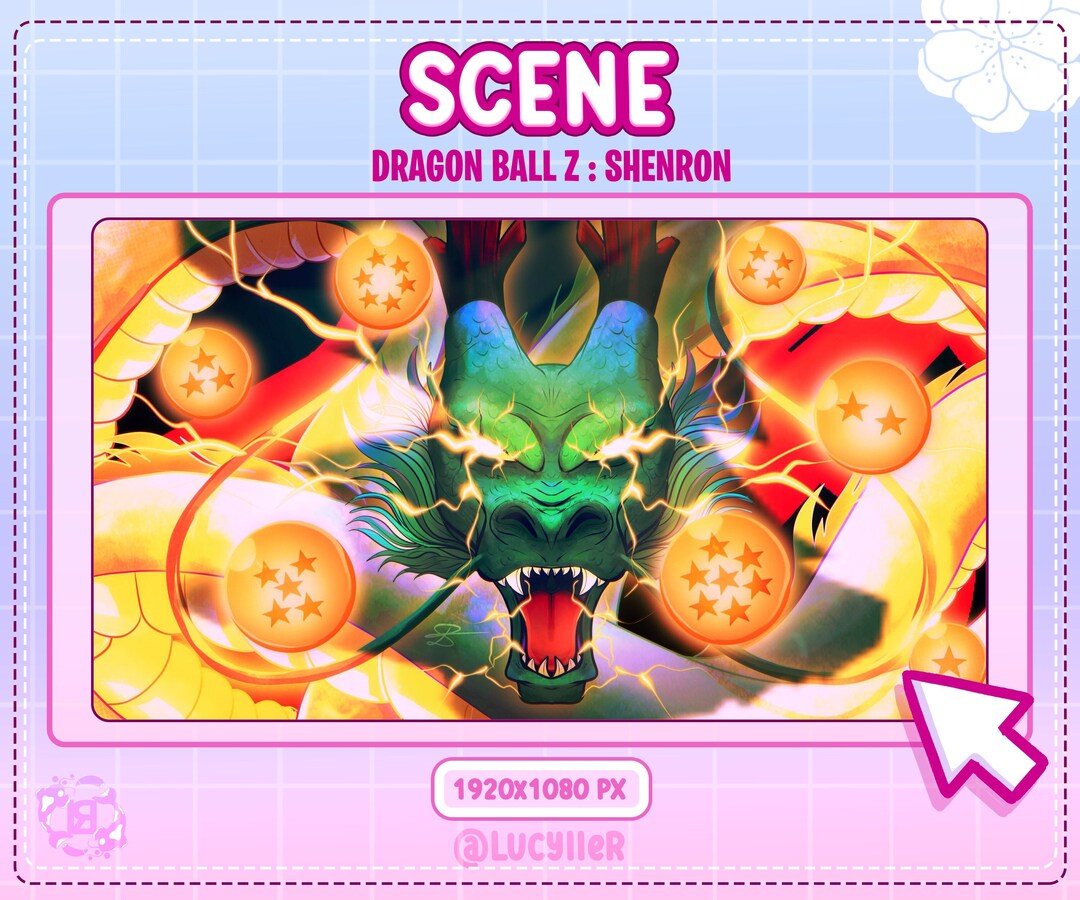 Scene Twitch DBZ Shenron - Etsy