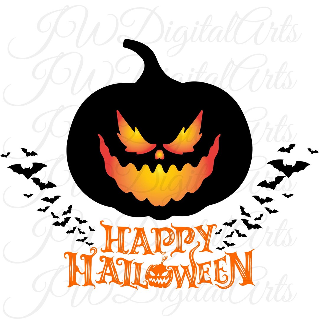Happy Halloween PNG Jack-o-lantern Png Scary Pumpkin Png Png Designs ...