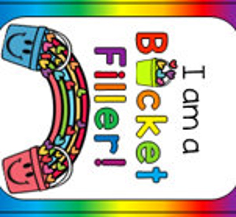 Bucket Filling Editable Template - Etsy