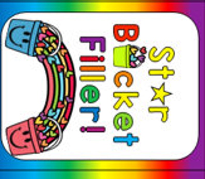 Bucket Filling Editable Template - Etsy
