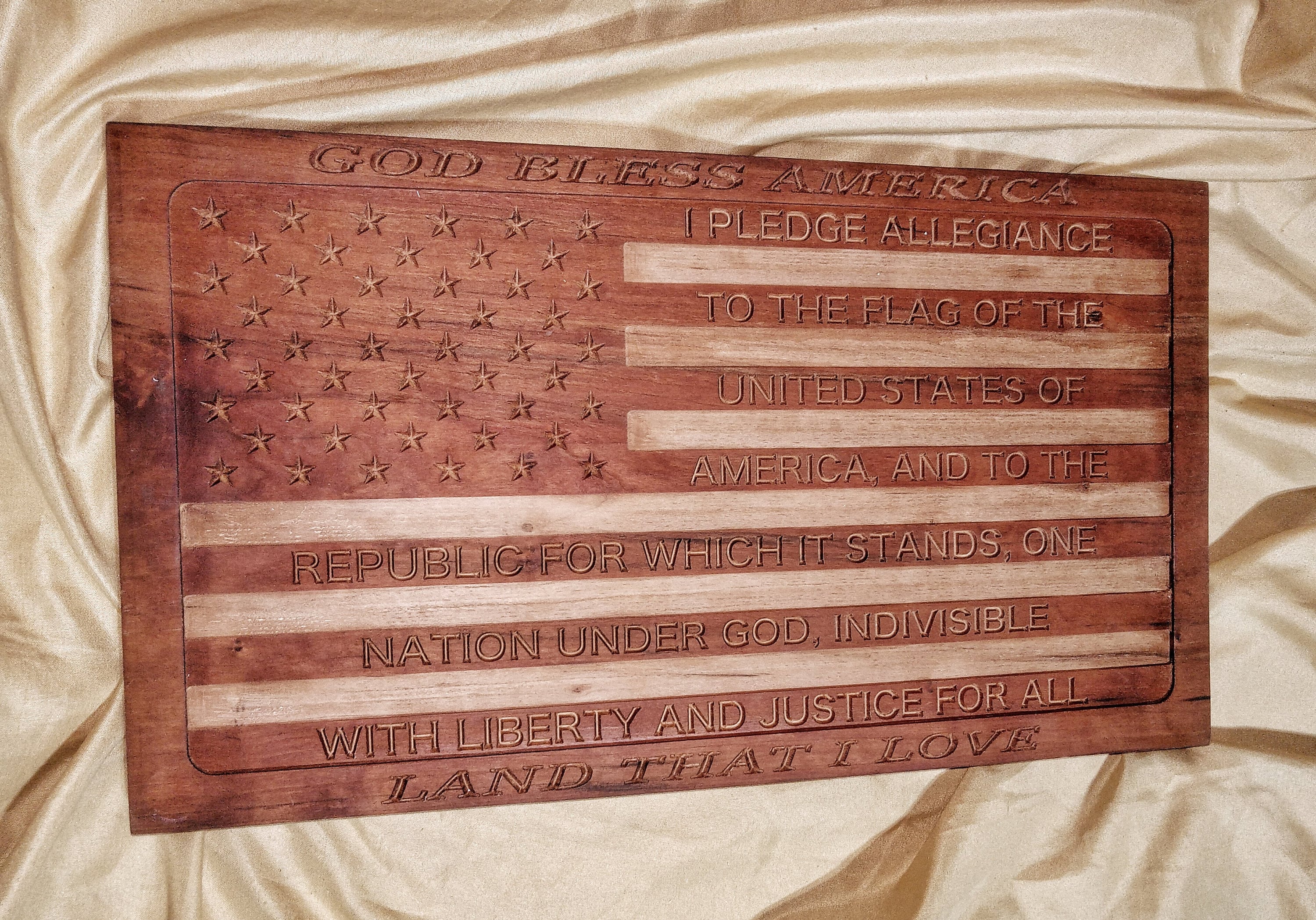 God Bless America Border Pledge Flag Digital File PNG/SVG/JPG - Etsy