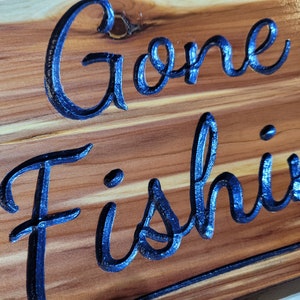 Gone Fishin' Sign Digital File SVG/PNG/JPG - Etsy