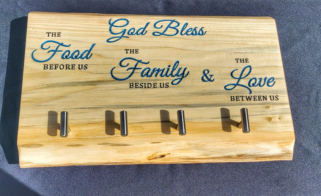 God Bless the Food, Family and Love Kitchen Sign/hanger SVG/PNG - Etsy