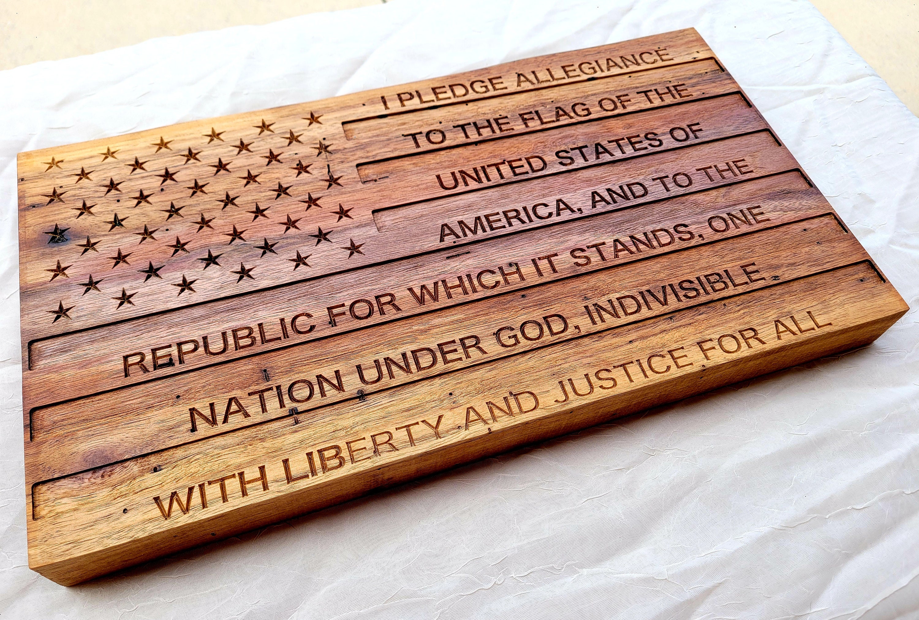 US Flag With Pledge of Allegiance SVG Digital File - Etsy