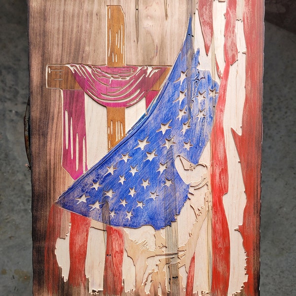 Hand Pulling Flag - Etsy