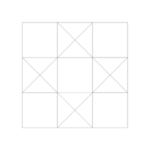 Ohio Star Quilt Pattern - Etsy