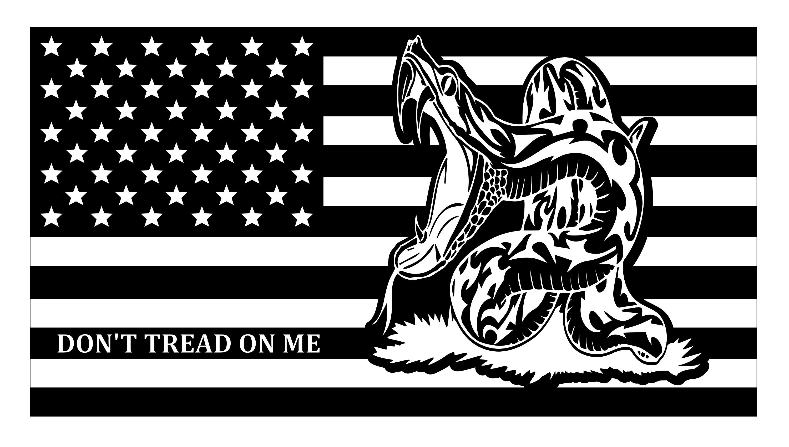 Don't Tread on Me Flag With Snake Digital File SVG/JPG/PNG - Etsy