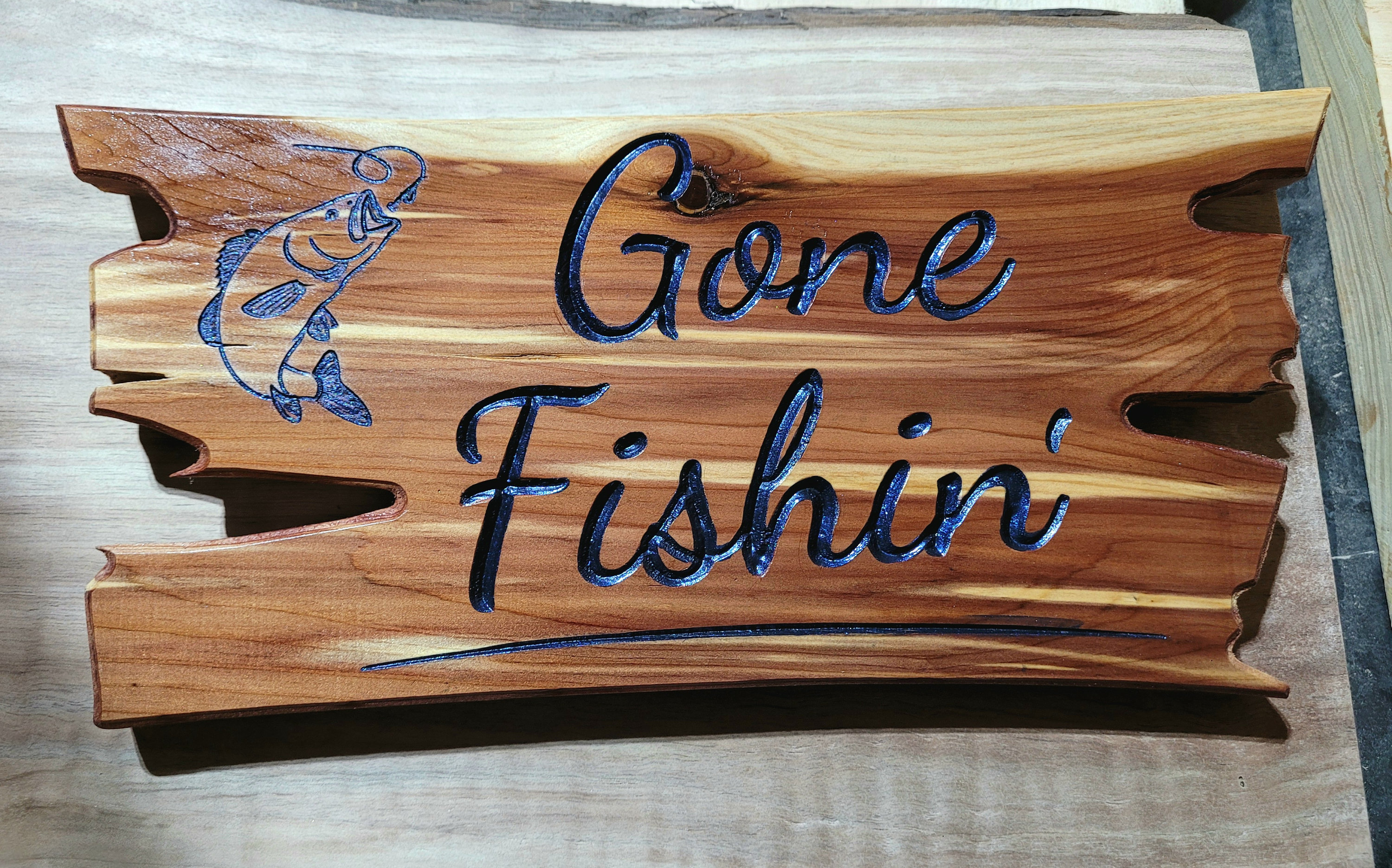 Gone Fishin' Sign Digital File SVG/PNG/JPG - Etsy