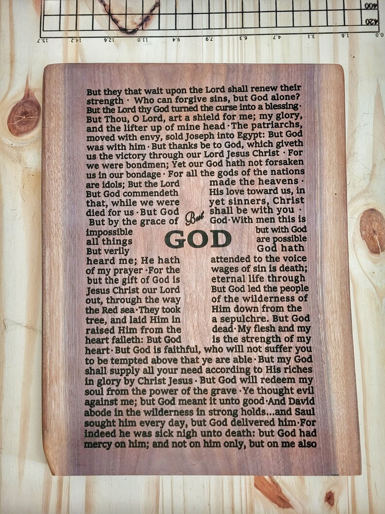 But God Plaque Digital File SVG/JPG/PNG - Etsy