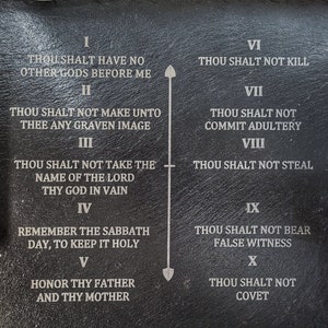 10 Commandments Digital File SVG/JPG/PNG for Engraving - Etsy