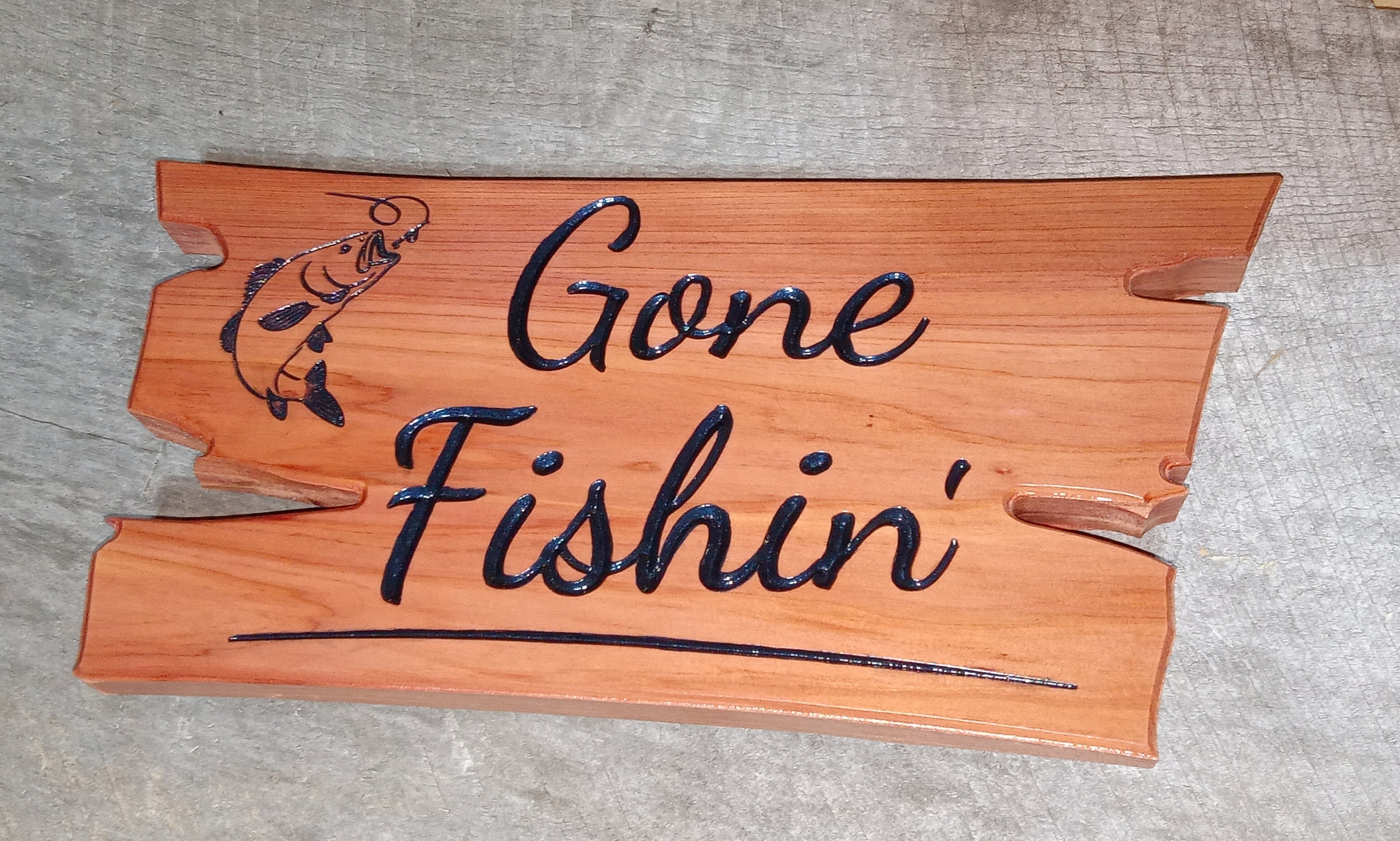Gone Fishin' Sign Digital File SVG/PNG/JPG - Etsy