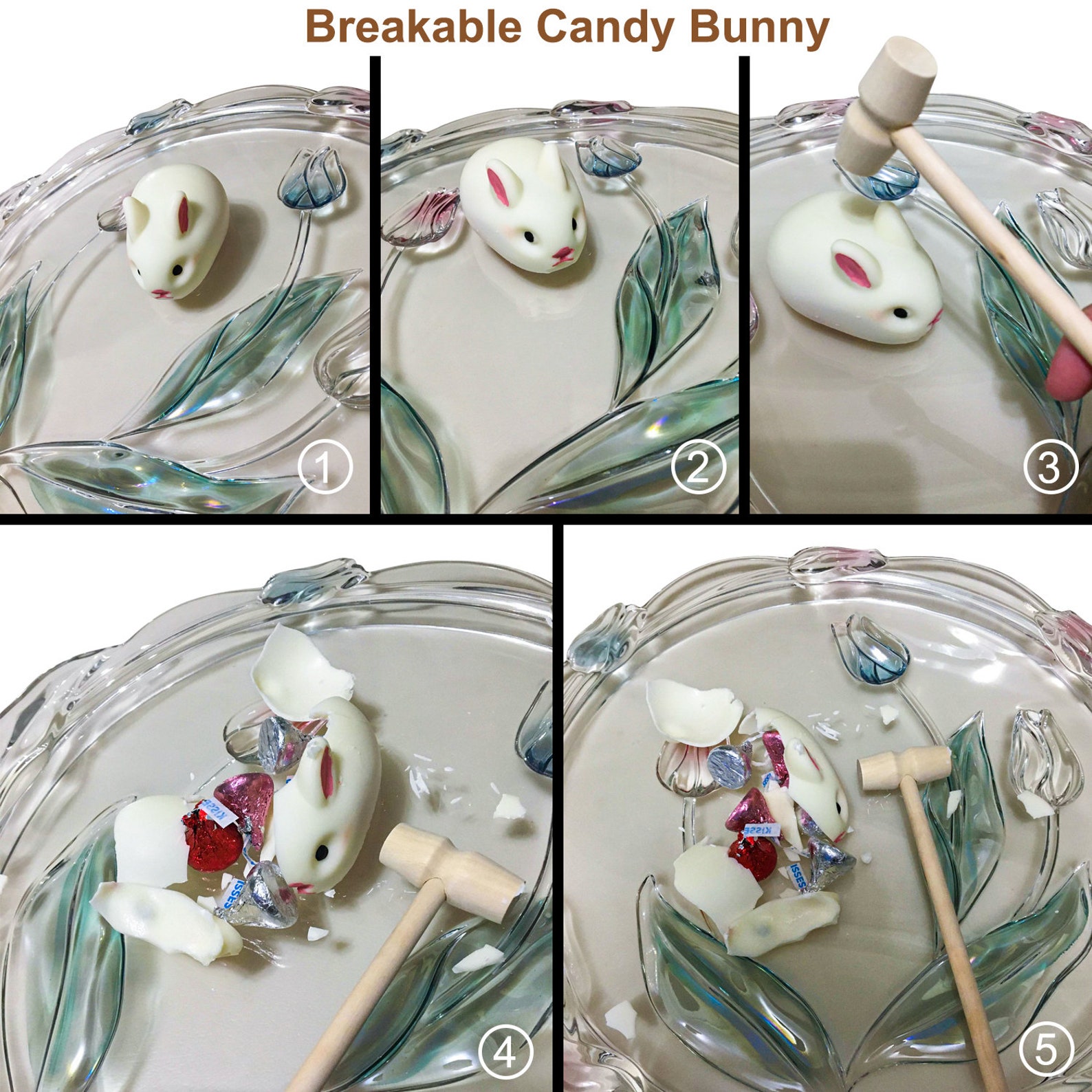 Chocolate Bunny Mold Easter Silicone Molds for Chocolate | Etsy