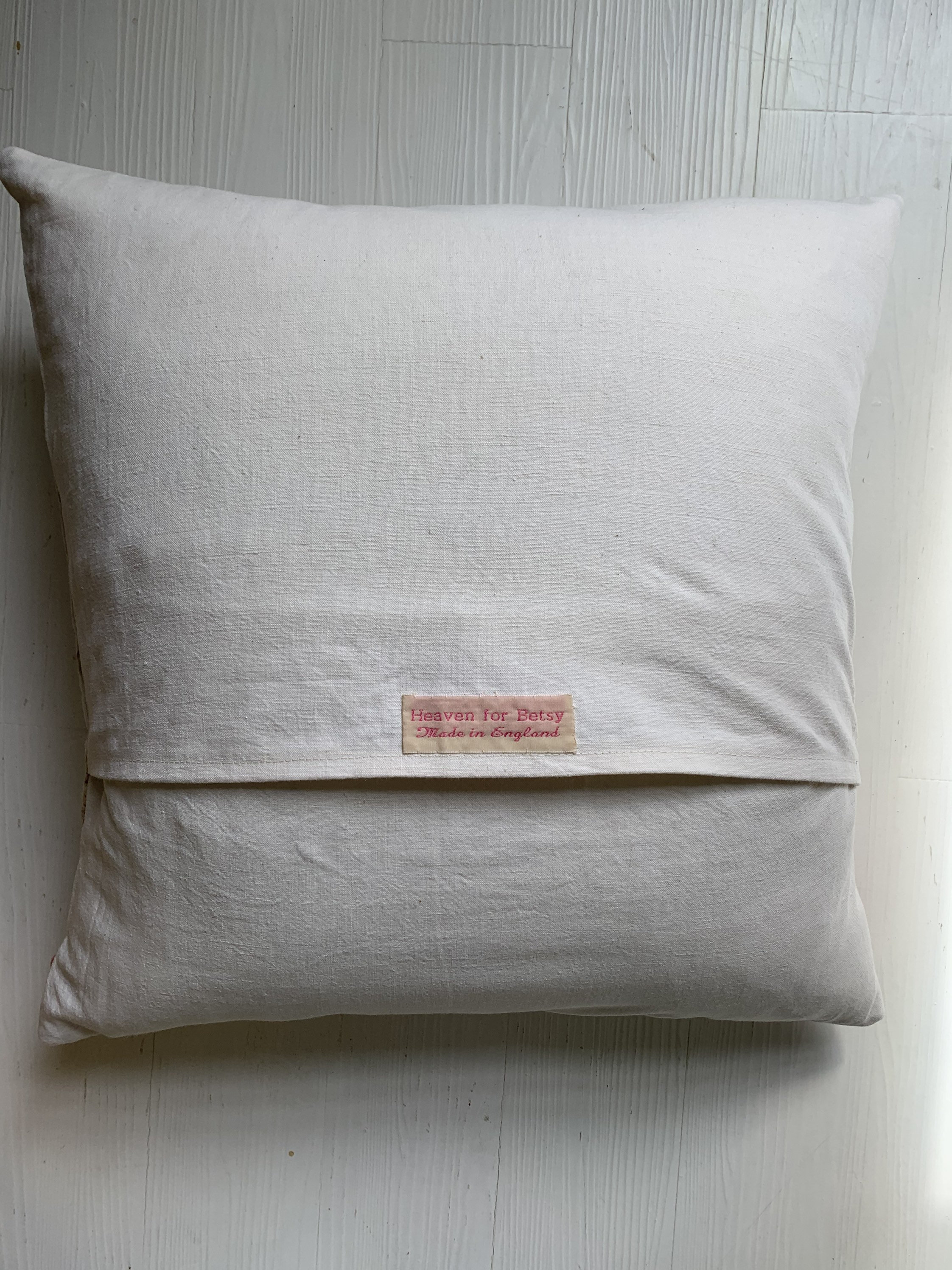 Handmade Vintage Floral Cushion - Etsy