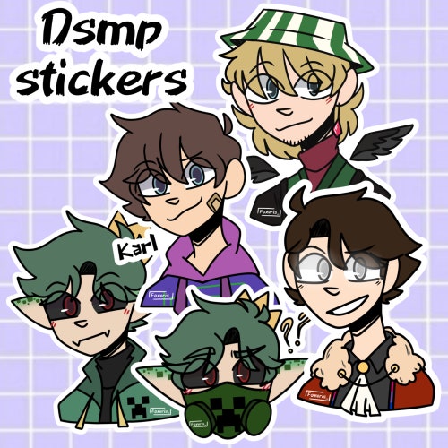 Dream SMP Skin Stickers | Etsy