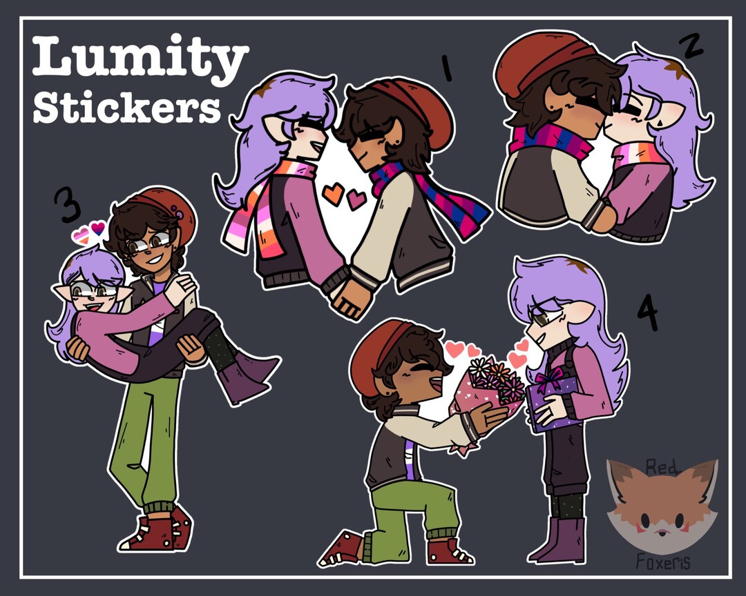 The Owl House / Lumity Stickers - Etsy