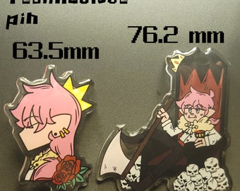 Technoblade Enamel Pin - Etsy