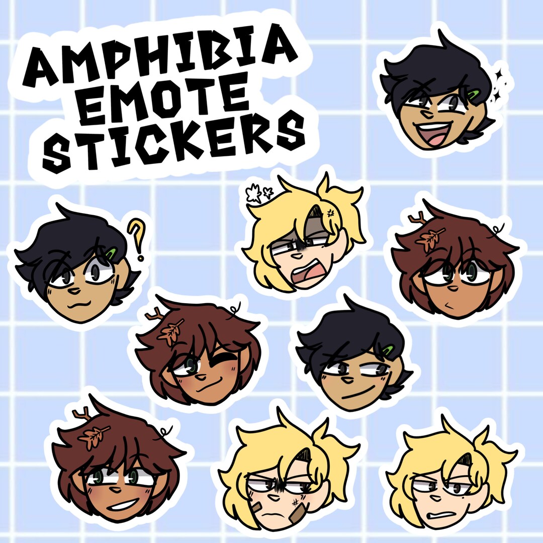 Amphibia Stickers - Etsy