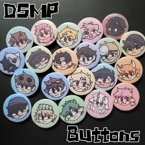 Dream SMP Enamel Pins batch 2 - Etsy