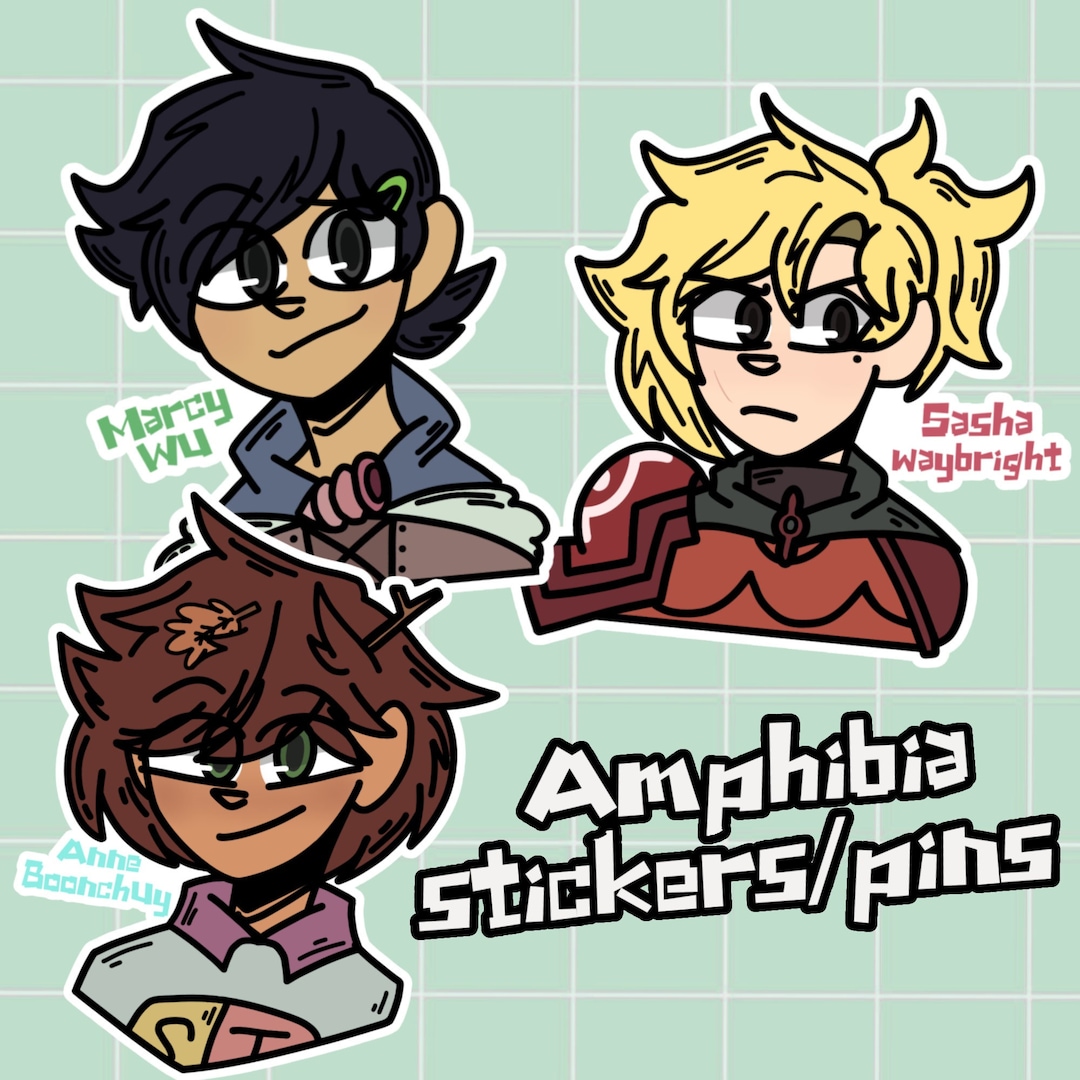 Amphibia Stickers & Pins - Etsy