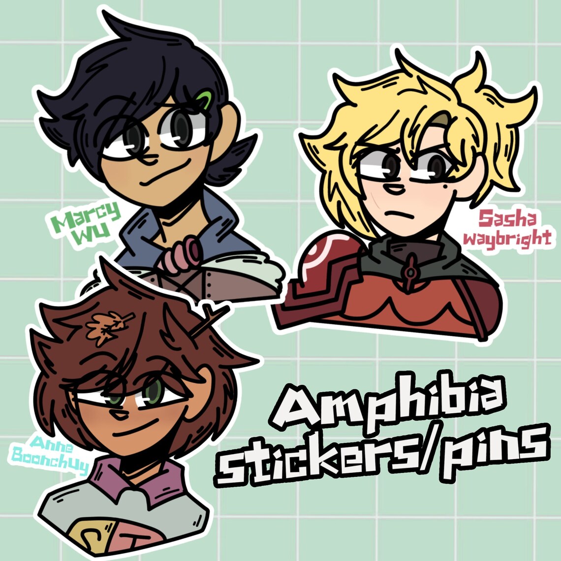 Amphibia Stickers & Pins - Etsy