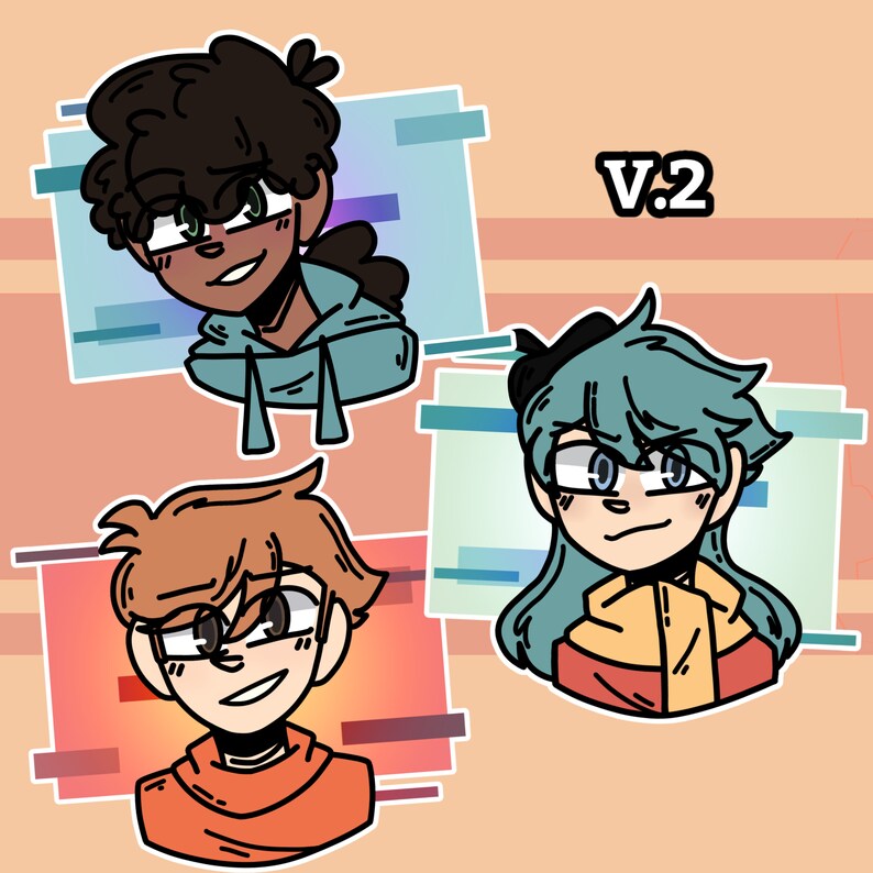 Hilda Netflix Stickers - Etsy