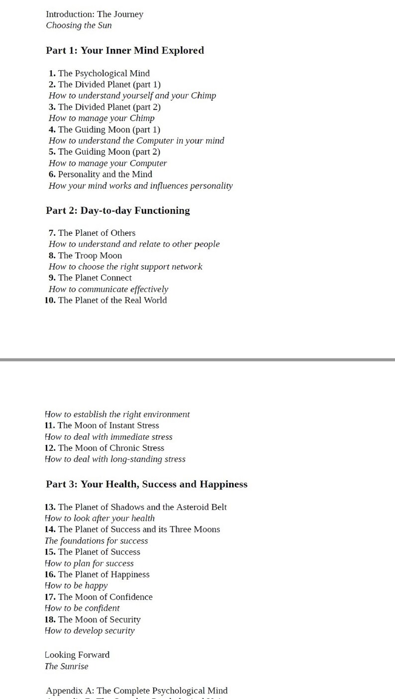 Chimp Paradox How Our Impulses and Emotions Can Determine Success and ...