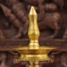 Brass Original Kerala Nilavilakku Minaram & Kalash Oil Lamps Cleansed ...
