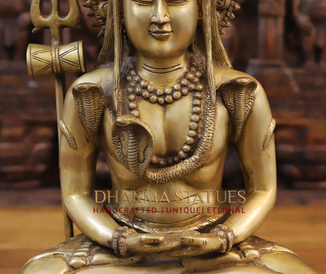 Brass Chaturnaga Sadashiva auspicious Lord Shiva With 4 - Etsy