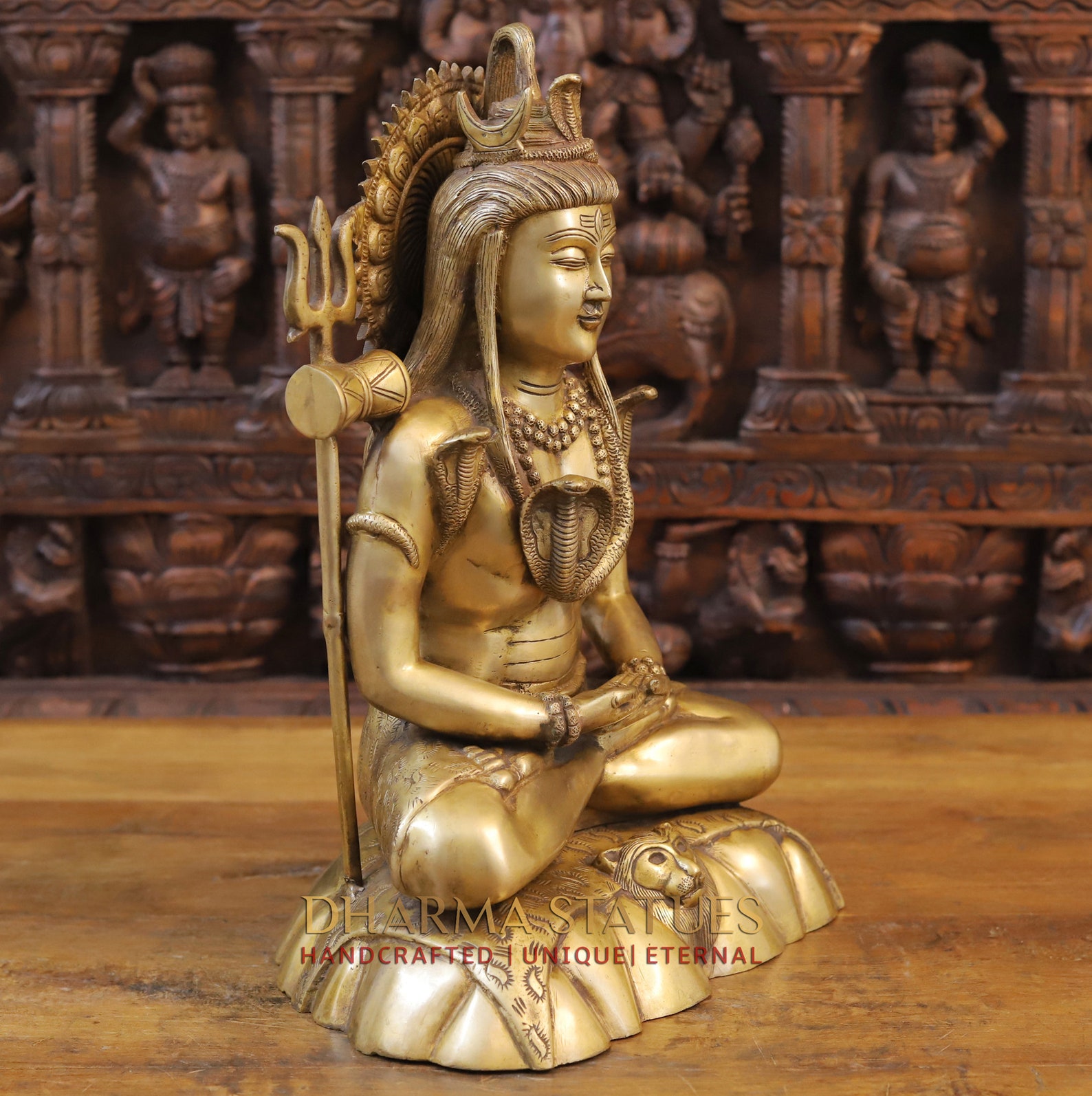 Brass Chaturnaga Sadashiva auspicious Lord Shiva With 4 - Etsy