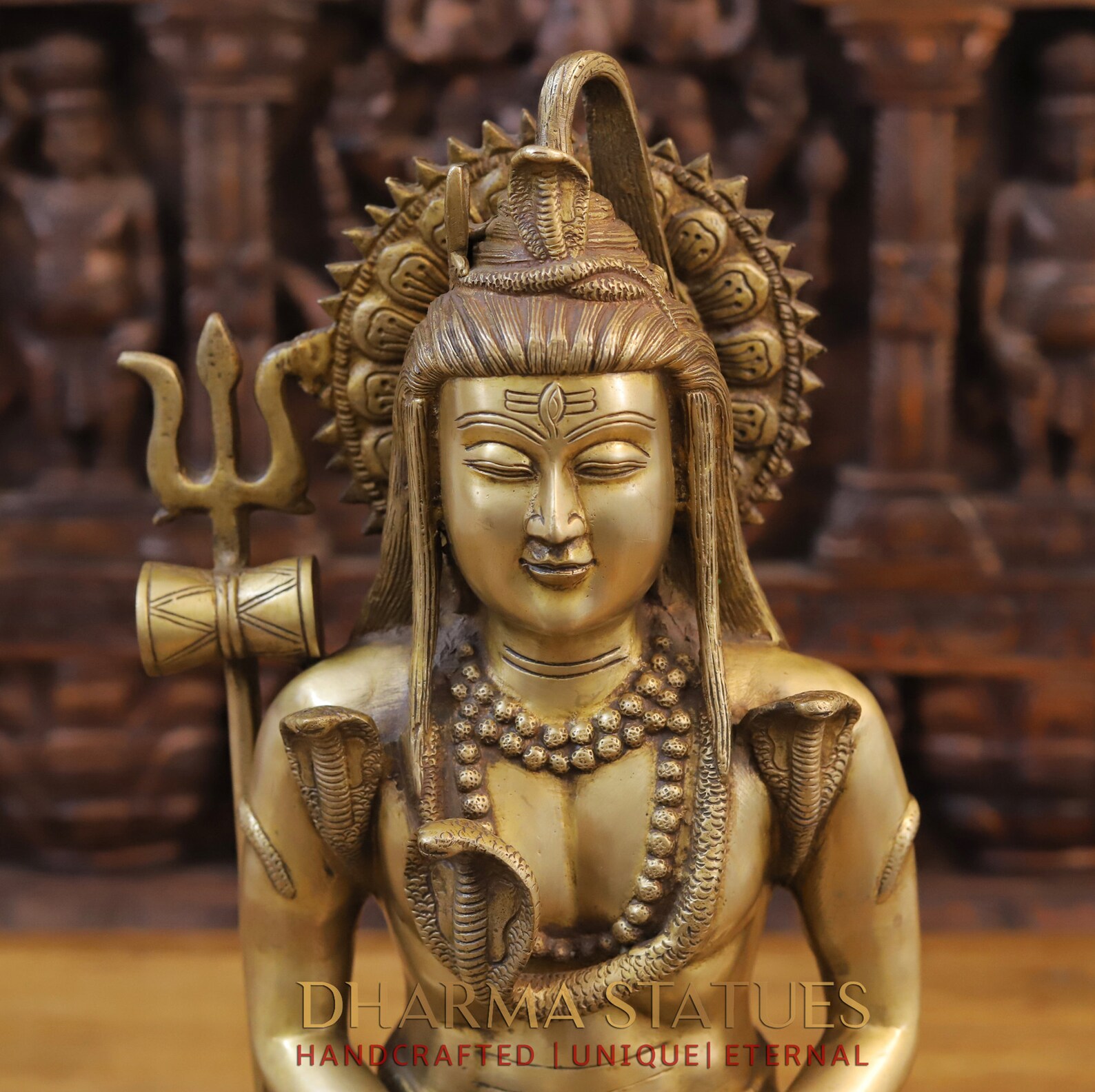 Brass Chaturnaga Sadashiva auspicious Lord Shiva With 4 - Etsy