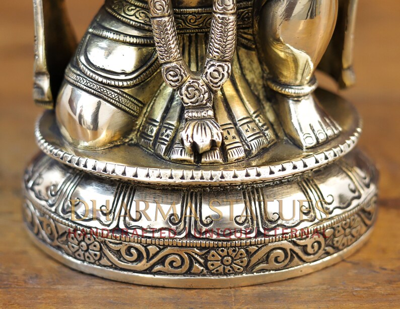 Brass Shakti Hanumanta lord Hanuman in Blessing Position - Etsy