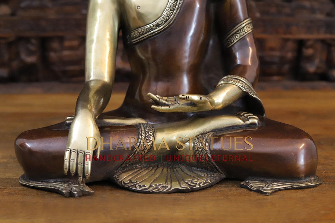 Brass Varada Mudra Buddha gesture for Granting All Wishes in - Etsy