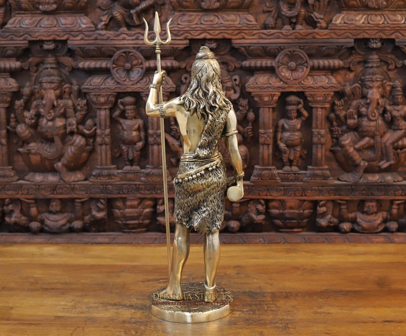 Shiva Idol. Brass Majestic High Detailed Shiva Idol in - Etsy