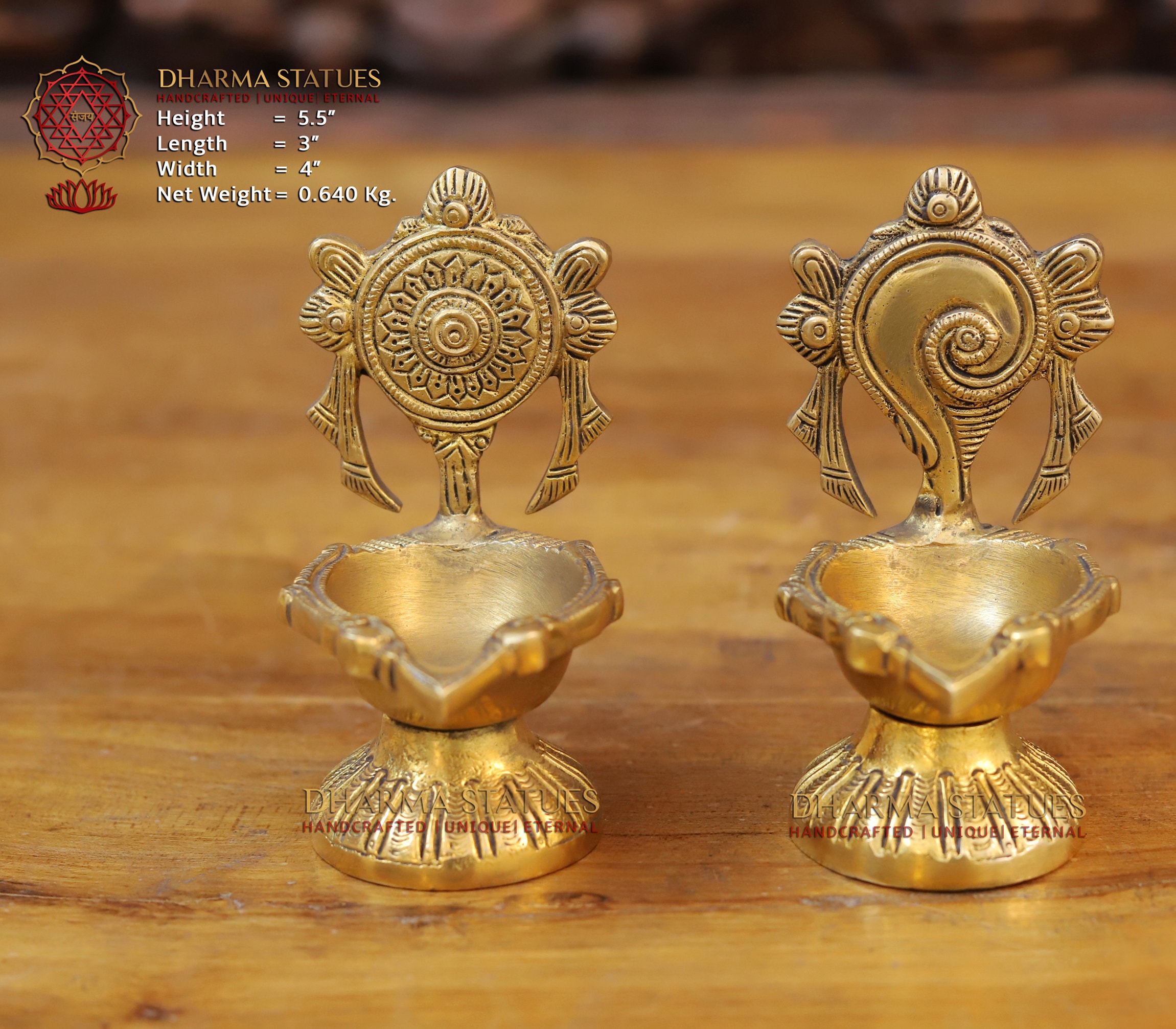 Indian Brass Lamps