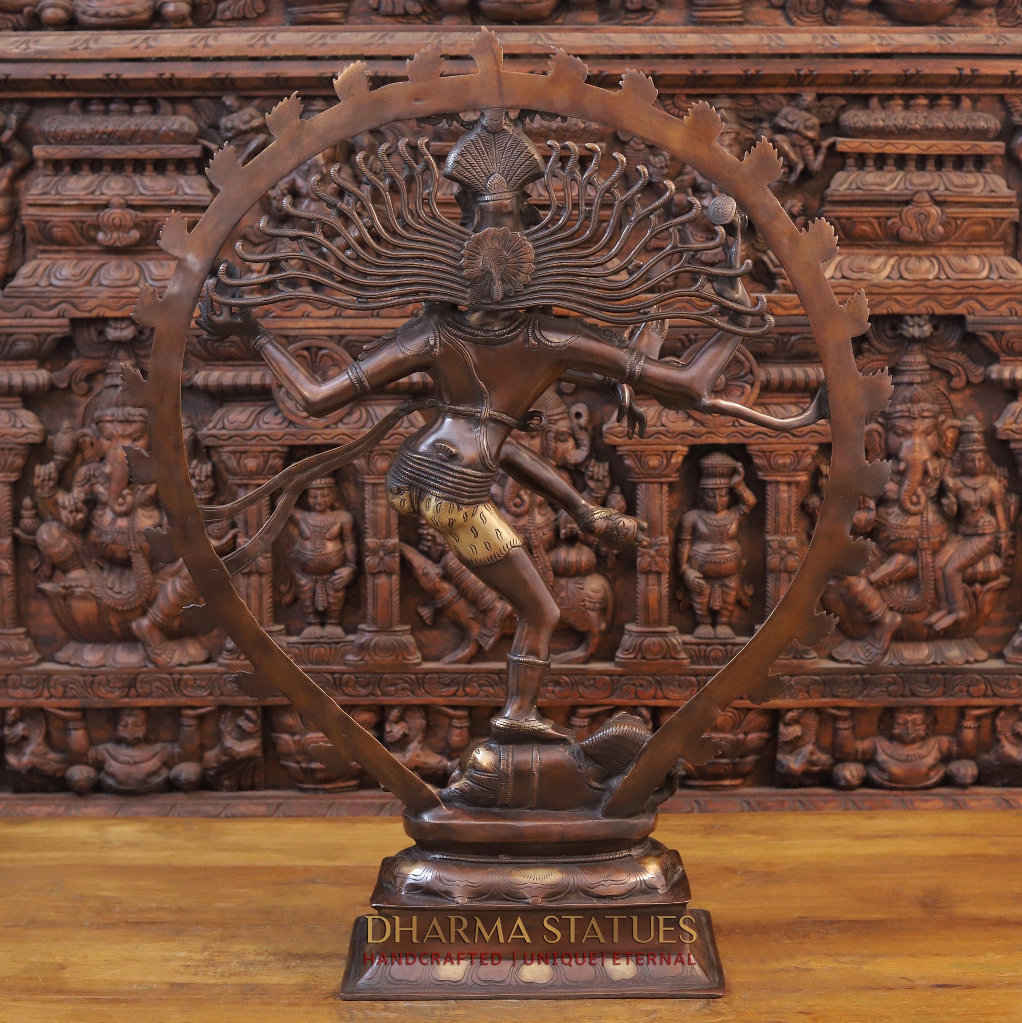 Brass Rare Vintage Chola Nataraja (dancing Shiva) on the Notorious ...