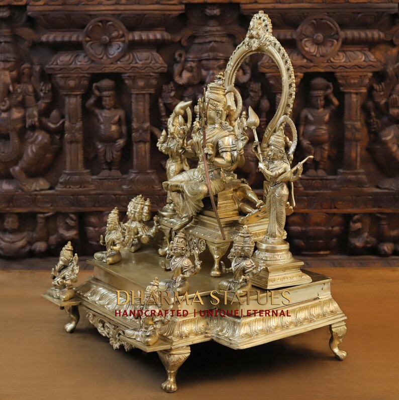 Bronze Tripura Sundari Kameshwari Empress of Desire goddess | Etsy