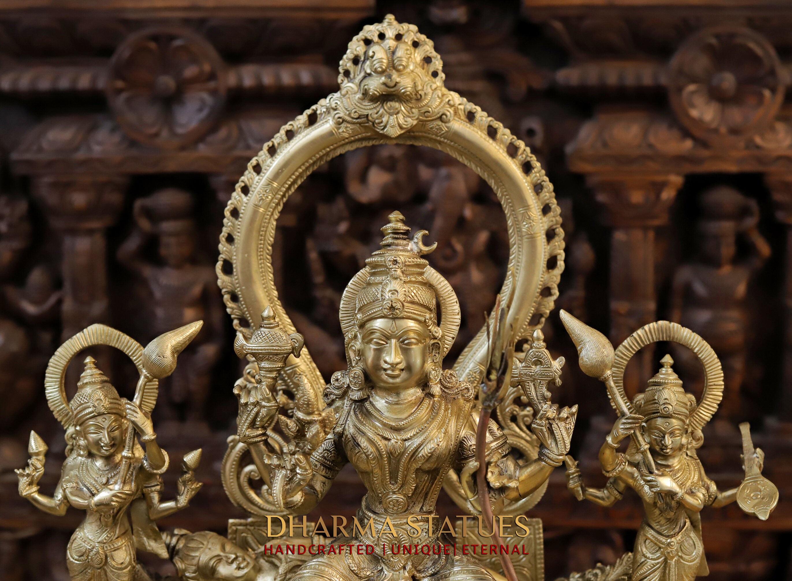 Bronze Tripura Sundari Kameshwari Empress of Desire goddess | Etsy