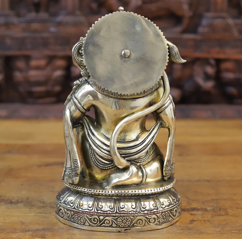 Brass Shakti Hanumanta lord Hanuman in Blessing Position - Etsy