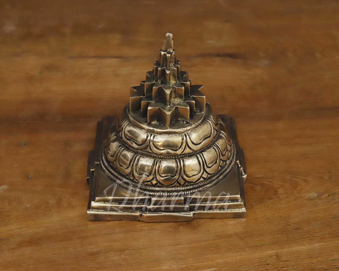 Brass Shree Yantra for Wealth and Prosperity Feng Shui & - Etsy