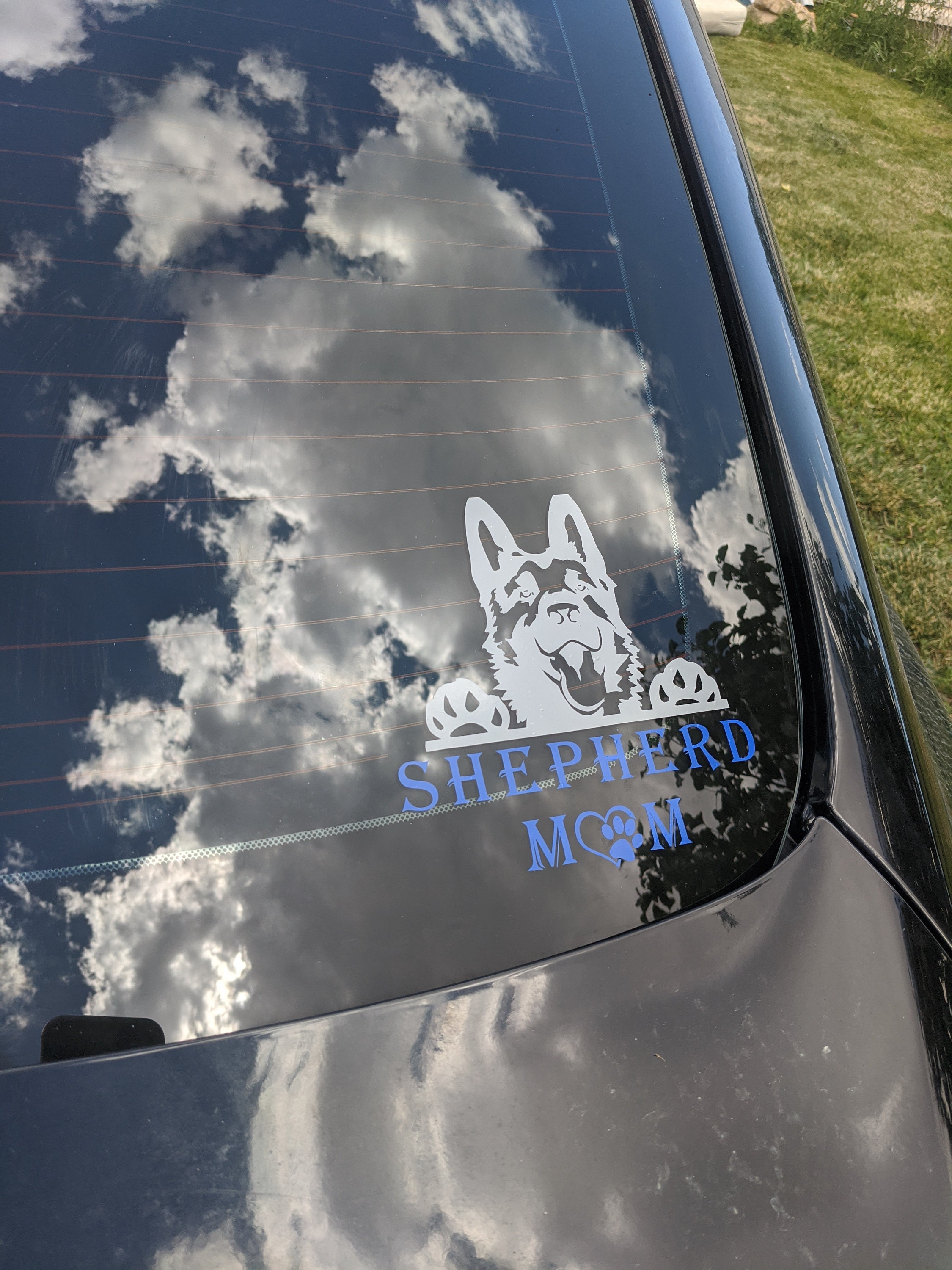 Dog Car Decals - Etsy