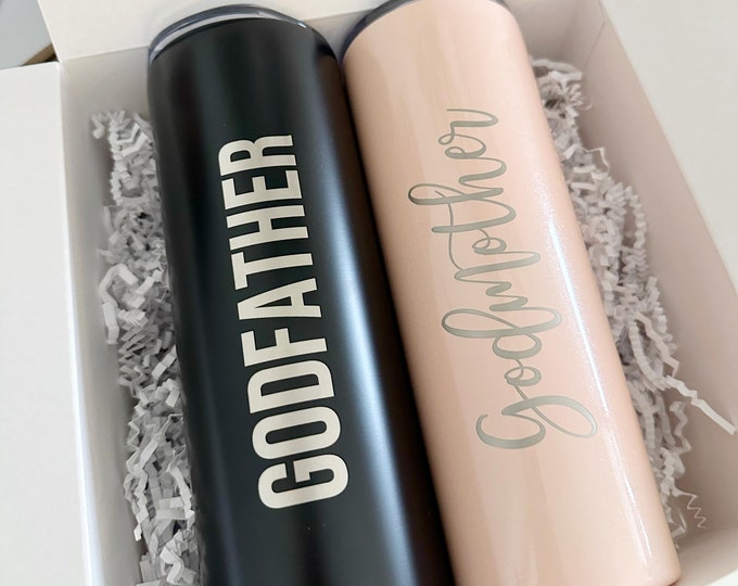 Godparents Proposal Box Will You Be My Godmother Gift Idea Godfather ...